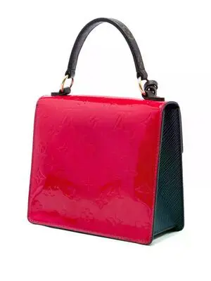 LOUIS VUITTON 2020 Monogram Vernis Spring Street Satchel