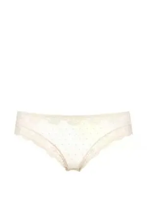 ERES Pommette Lace-trim Briefs - Neutrals