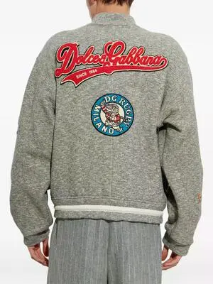 Dolce & Gabbana Fleece Bomber Jacket