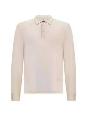 Herno Wool Polo Shirt - Neutrals