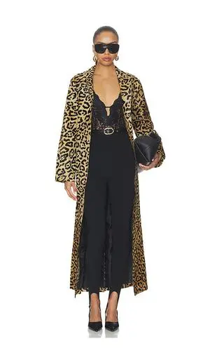 ZUT Olympia Trench Coat In Brown