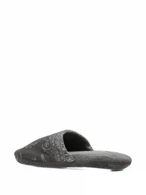 Versace Medusa-print Slippers
