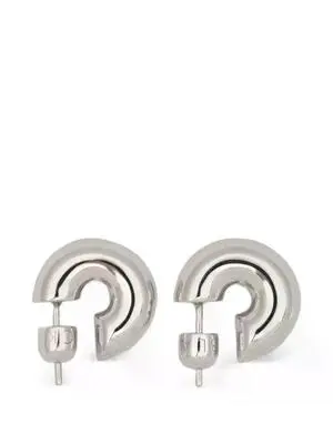 MARIA BLACK Medium Prima Hoop Earrings