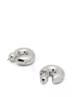 MARIA BLACK Medium Prima Hoop Earrings