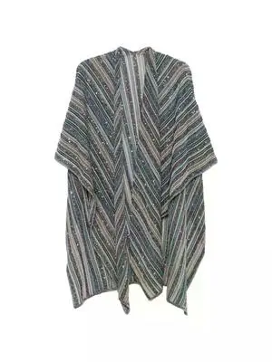 Missoni Sequin-embellished Scarf - Grey