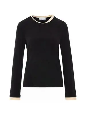 ELEH Layered-detail Crew-neck T-shirt