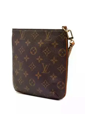 LOUIS VUITTON 2003 Monogram Partition Clutch Bag