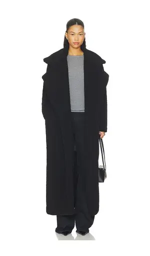 SNDYS. X Teddy Coat - Black