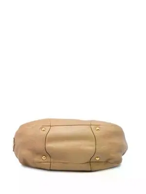 Prada 2015-2026 Vitello Daino Shoulder Bag - Brown