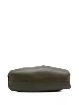 Bottega Veneta 2012-2026 Lambskin The Mini Pouch Crossbody Bag - Brown