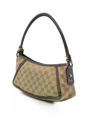 Gucci 2000-2015 Gg Canvas Abbey D Ring Pochette Handbag