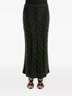 Khaite Ziva Skirt - Green