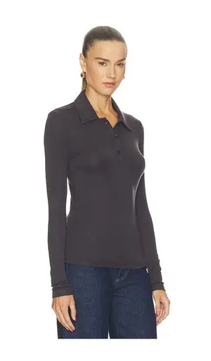 AGOLDE Amos Polo In Grey