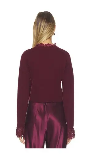 Cami Nyc Eliana Cardigan In Purple