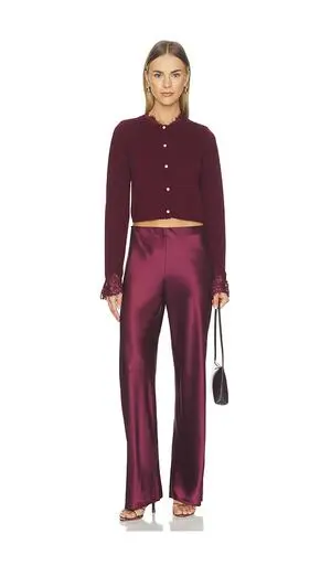 Cami Nyc Eliana Cardigan In Purple