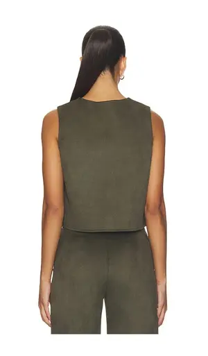 RIPLEY RADER Stretch Suede Vest