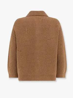 LANEUS Ribbed Wool Jacket