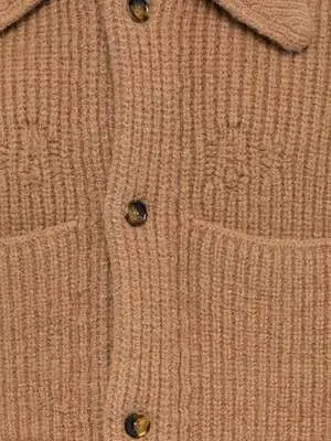 LANEUS Ribbed Wool Jacket