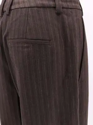 Vince Highwaisted Cotton Blend Trousers