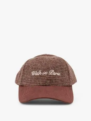 WALK IN PARIS Hounstooth Pattern Hat