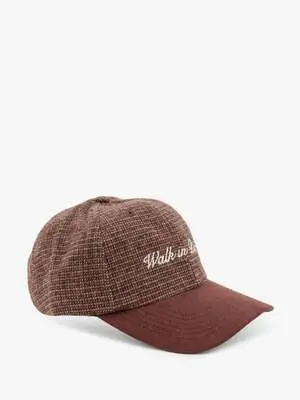 WALK IN PARIS Hounstooth Pattern Hat