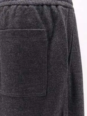 Brunello Cucinelli Cashmere Interlock Track Pants