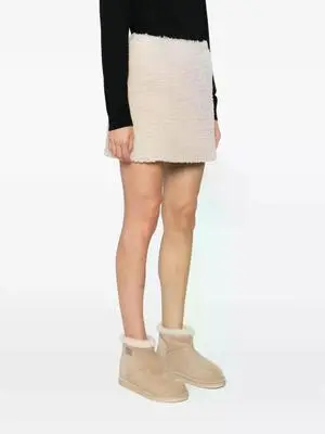Moncler Teddy Mini Skirt - Neutrals