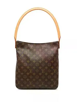 LOUIS VUITTON 2001 Monogram Looping Gm Shoulder Bag