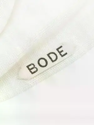 BODE Sequin-embellished Tassel Scarf