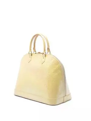 LOUIS VUITTON 2010 Monogram Vernis Alma Gm Handbag