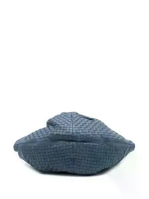 Bottega Veneta 2012-2026 Nappa Intrecciato Aquilone Fortune Cookie Hobo Bag - Blue