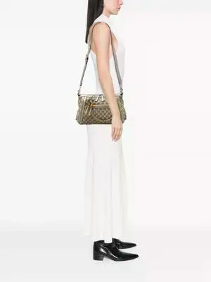 Gucci 2016-2026 Gg Canvas Bella Satchel - Gold