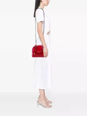 LOUIS VUITTON 2013 Monogram Vernis Alma Bb Satchel - Red