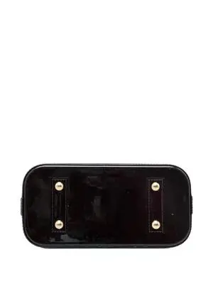 LOUIS VUITTON 2016 Monogram Vernis Alma Bb Satchel