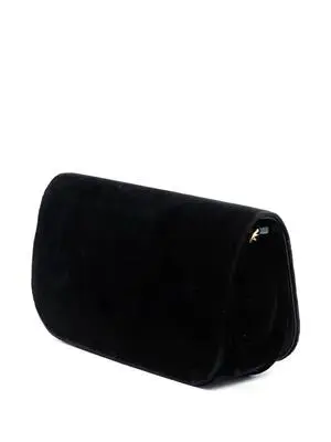 Prada 2010-2026 Velluto Crossbody Bag - Black