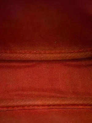 LOUIS VUITTON 2005 Damier Ebene Trousse Pochette Handbag