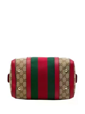 Gucci 2016-2026 Small Gg Canvas Web Joy Boston Bag Satchel