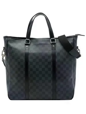 LOUIS VUITTON 2011 Damier Graphite Tadao Satchel