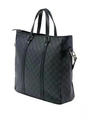 LOUIS VUITTON 2011 Damier Graphite Tadao Satchel