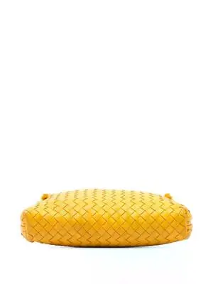 Bottega Veneta 2012-2026 Nappa Intrecciato Nodini Crossbody Bag - Yellow