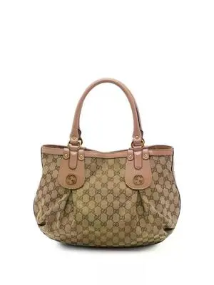 Gucci 2016-2026 Gg Canvas Scarlett Tote Bag - Neutrals