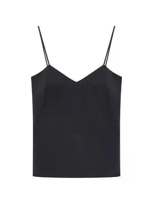 Max Mara V-neck Camisole Top - Black