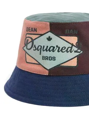 Dsquared2 Patchwork Bucket Hat