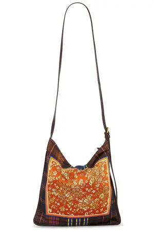 Dries Van Noten Small Scarf Print Shoulder Bag