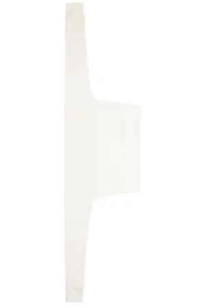 TOTEME Jersey Sleeve Scarf In Cream