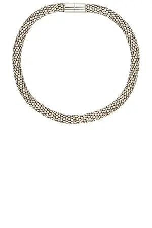 Isabel Marant Étoile Short Necklace In Metallic - Silver