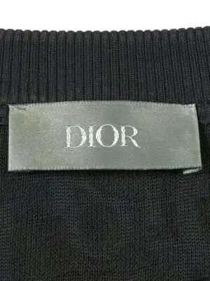 Dior 2010s Oblique Pile T-shirt