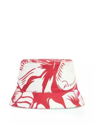Dsquared2 Dancing Flowers Bucket Hat