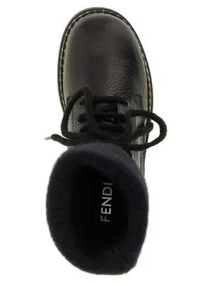 Fendi Commando' Ankle Boots - Black