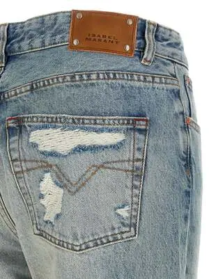 Isabel Marant Étoile Regular 'daya' Jeans - Blue